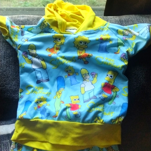 Matching Sets | Simpsons Outfit And Coco Melon Short Outfit | Poshmark